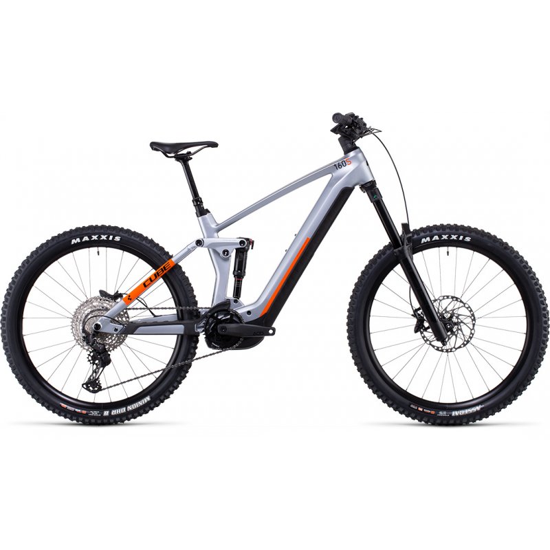 Cube Stereo Hybrid 160 HPC SL 750 27.5 polarsilver´n´orange - Sport N